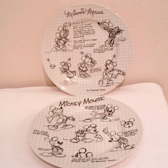 Kitchen | Minnie Mouse Mickey Mouse Dinner Plates | Poshmark
